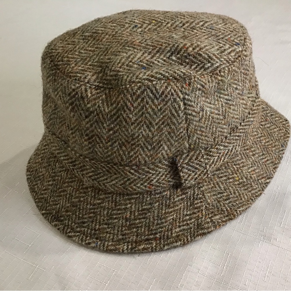 Harris Tweed Wool Fedora - Gem